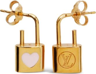 Louis Vuitton boucles doreilles coeur à cadenas (2020)
