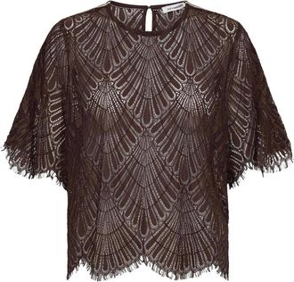 Co'Couture Femme, Blouses et Chemises, Brun, Taille: 38 FR Blouse