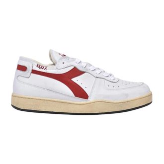 Diadora Homme, Chaussures, Gris, Taille: 43 EU Mi Basket Row Cut