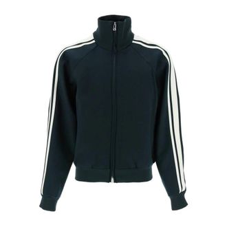 Bottega Veneta Wolljacke mit hohem Kragen und Rei&szlig;verschluss - - Sweatshirts & Hoodies - Herren - Gr&uuml;n - S