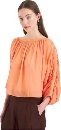 Antik Batik Femme, Blouses et Chemises, Orange, Taille: 36 FR Fruti Top