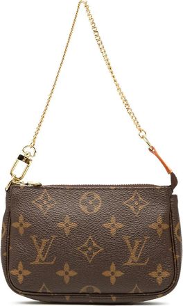 Louis Vuitton Crossbody Bags - Monogram Mini Pochette Accessoires - Gr. unisize - in Braun - f&uuml;r Damen