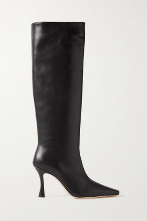 Staud Bottes En Cuir Cami - Noir