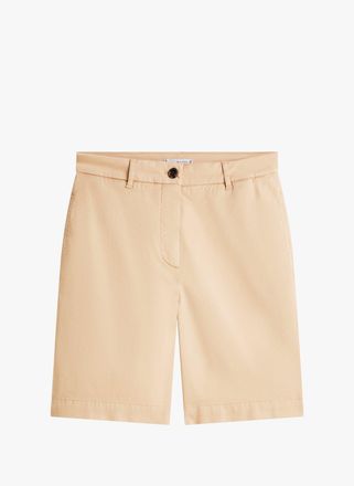 Tommy Hilfiger Short droit en coton m&eacute;lang&eacute;
