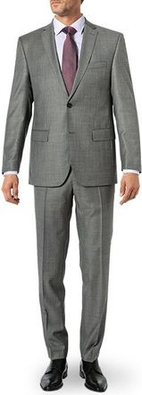 Carl Gross Carl Gross Herren Anzug braun Schurwolle