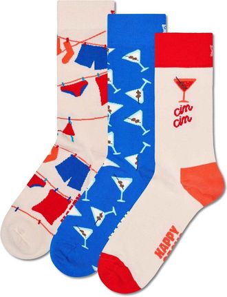 Happy Socks unisexe Chaussettes Paquet de 3