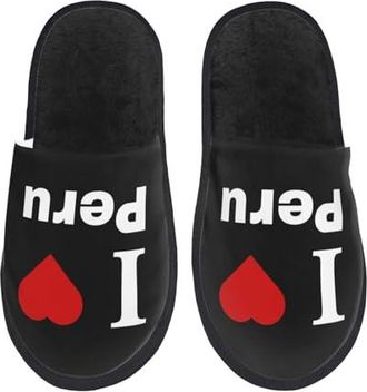 Generic Chaussons Maison JAime Le Pérou Anti Odeur Chaussons Lavables Pantoufles En Coton Pour DIntérieur Unisex Hôtels L