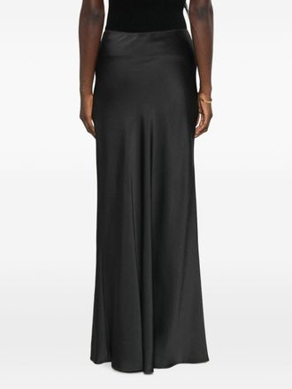 Fabiana Filippi Satin Finish Skirt - Black