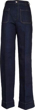 Victoria Beckham Femme, Jeans, Bleu, Taille: W25 Wide Jeans
