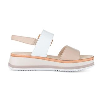 Gabor Femme, Chaussures, Blanc, Taille: 40 EU Sandale compens&eacute;e