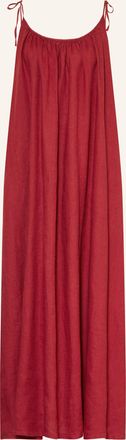 Mrs & Hugs Mrs & Hugs Leinenkleid rot