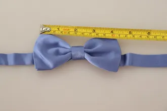 Dolce & Gabbana Silk Bow Tie - Purple