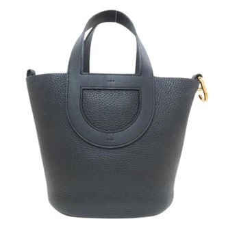 Herm&egrave;s Sac seau Pre-owned - Femme - Pre-owned - Bleu - Taille: ONE Size