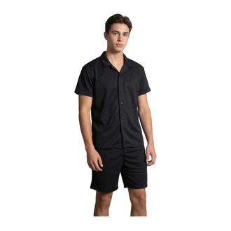 Redskins Homme, V&ecirc;tements de nuit et de d&eacute;tente, Noir, Taille: XL Ensemble T-shirt et Short