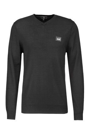 19V69 Herren Thies Black Sweatshirt, Schwarz, M