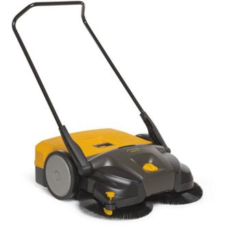 STIGA Sports SWP 577 Kehrmaschine, Arbeitsbreite 77 cm, Grasfangkorb 50 L