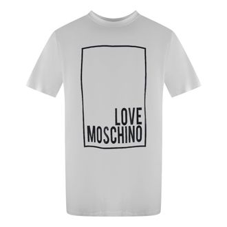 Love Moschino T-Shirt f&uuml;r Herren (Wei&szlig;)