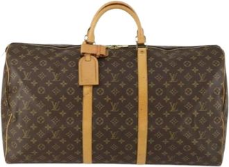 Louis Vuitton unisex, Pre-owned, Brun, Taille: ONE Size Sac Week-end en Toile Pre-owned