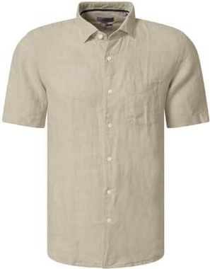 Pierre Cardin Kent 1001 Chemise à manches courtes pour homme | Bouton-down | Carreaux | Coupe moderne, Doublure argentée 0280 1029, XXL