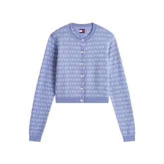 Tommy Jeans Damen, Strickwaren, Blau, SGr&ouml;&szlig;e