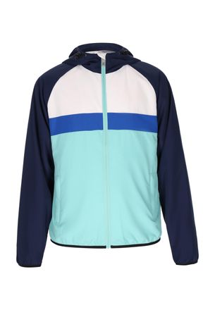 Mymo Anorak Herren Türkis Colorblock