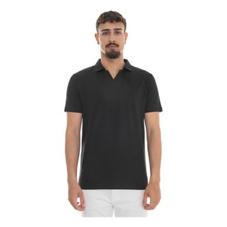 Peuterey Homme, Tops, Noir, Taille: 2XL Nouveau polo sans boutons Helgo