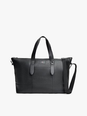 Tommy Hilfiger Duffle bag en cuir grain&eacute;