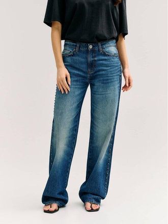 Guess Jeans W6YA3W D1356 Blau Wide Leg