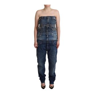 Dolce & Gabbana Femme, Combinaisons et Ensembles, Bleu, Taille: 36 FR Jumpsuits
