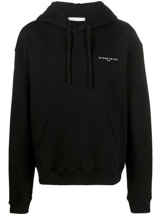 Ih Nom Uh Nit Hoodie mit grafischem Print - Schwarz