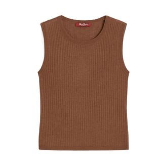 Max Mara Abbozzi Top - - Tops - Damen - Beige - XS