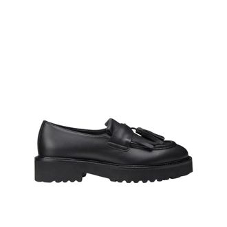 Doucal's Femme, Chaussures, Noir, Taille: 41 EU Mocassins Penny en cuir