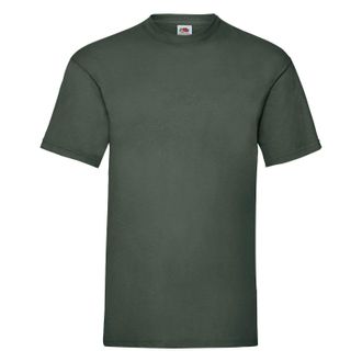Fruit Of The Loom Valueweight T-Shirt Diverse Farbsets S M L XL XXL 3XL 4XL 5XL (3XL, Bottle Green)