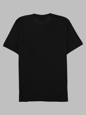 HUGO BOSS Logo Patch Cotton T-Shirt - Black