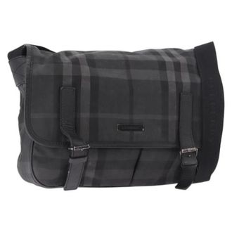 Burberry Sac bandouli&egrave;re vintage doccasion - Femme - Pre-owned - Gris - Taille: ONE Size