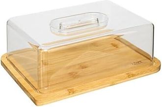 Paris Prix Five Simply Smart - Bo&icirc;te &agrave; Fromage Bambou 24cm Naturel