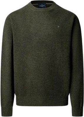 Hackett Pull droit &agrave; col rond en laine
