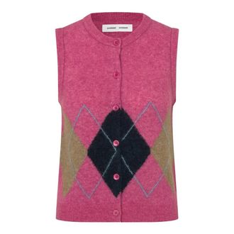 Sams&oslash;e & Sams&oslash;e Cardigans - - Knitwear - Damen - Rosa - XS