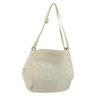 Bottega Veneta Pre-owned Vintage Schultertasche - - Pre-owned - Damen - Wei&szlig; - ONE SIZE