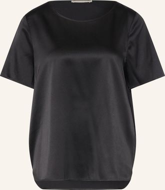 (The Mercer) N.Y. (The Mercer) N.Y. Blusensirt Aus Satin Mit Seide schwarz