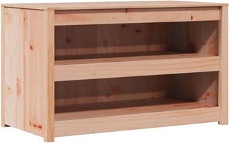 vidaXL Küchenschrank Braun 106 x 55 x 64 cm Massivholz Kiefer Vidaxl