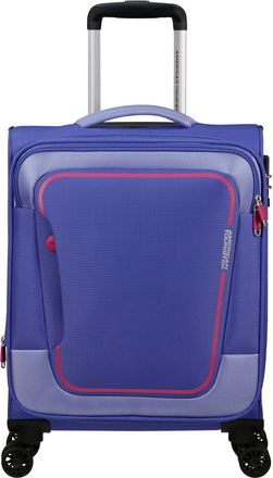 American Tourister Pulsonic - Spinner S, Erweiterbar Handgepäck, 55 cm, 40.5/43.5 L, Lila (Soft Lilac)