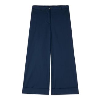 Oltre Damen, Hosen, Blau, MGr&ouml;&szlig;e