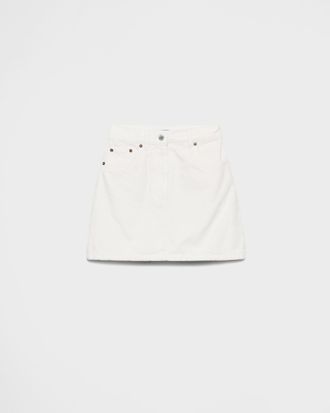 Prada Minirock aus Denim