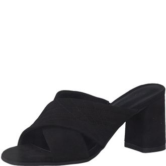 Marco Tozzi Damen Pantolette, Blockabsatz, weiches FEEL ME Fußbett, ideal für Business und Freizeit