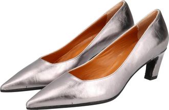Thea Mika Hohe Schuhe - Pumps - Gr. 37,5 (EU) - in Silber - f&uuml;r Damen