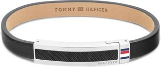 Tommy Hilfiger Jewelry Armband f&uuml;r Herren aus Leder Schwarze Farbe - 2790398