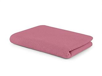 Setex Waffelpiqué Kuscheldecke, Vielseitige Decke aus 100% Baumwolle, Geeignet als Wohndecke, Tagesdecke, Sommerdecke, Outdoordecke und mehr, 150 x 200 cm, 