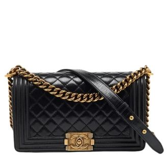 Chanel Sac Boy Flap Pre-owned - Femme - Pre-owned - Noir - Taille: ONE Size