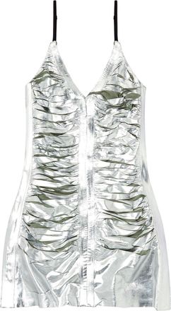Diesel robe courte D-Iamante - Argent